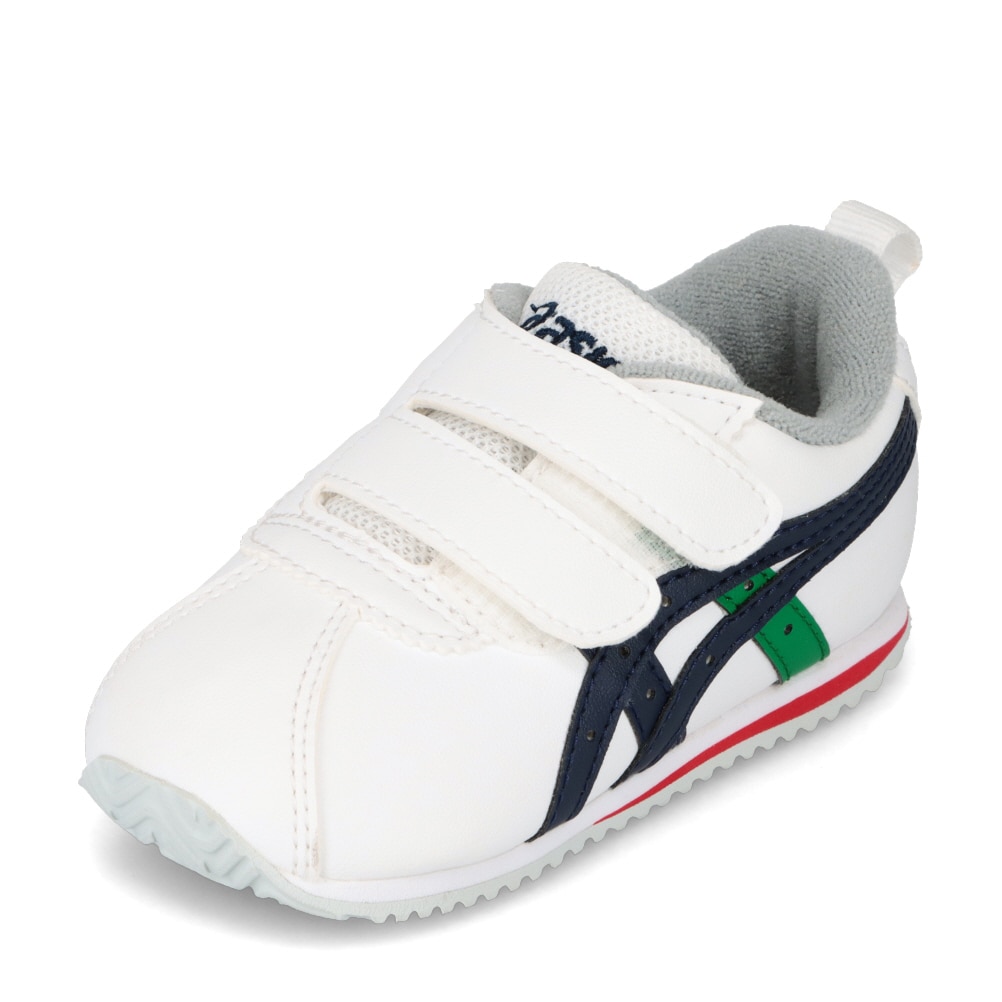asics アシックス COTLA BABY SL 2 ベビー ホワイト×ネイビー | 靴（シューズ）・スニーカーの通販 kutsu.com ...