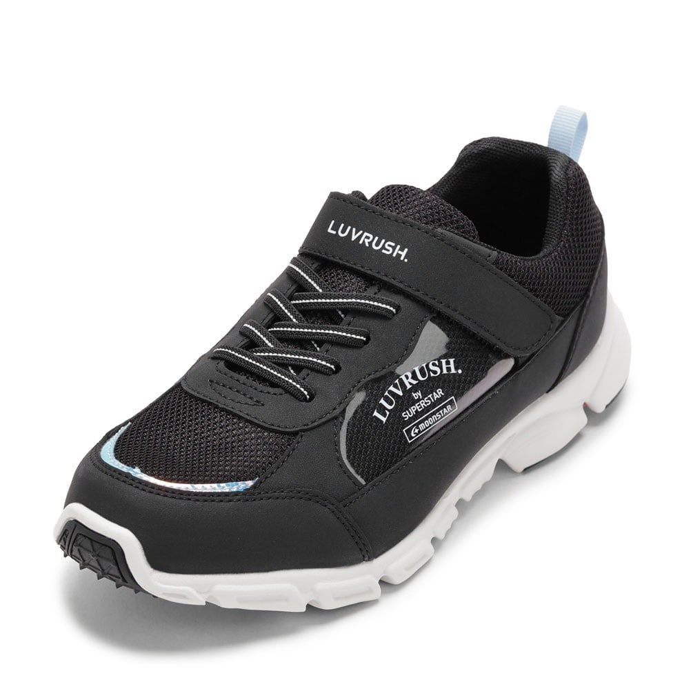 LUVRUSH ラブラッシュ 防水スポーツスニーカー ブラック キッズ | 靴（シューズ）・スニーカーの通販 kutsu.com│チヨダ公式オンラインショップ
